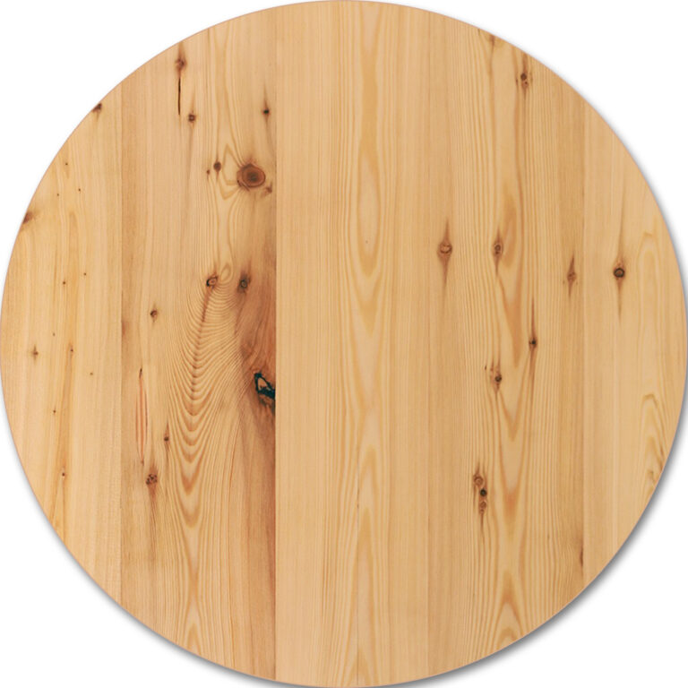 Runde Massivholzplatte nach Maß - Holzplatten-Zuschnitt